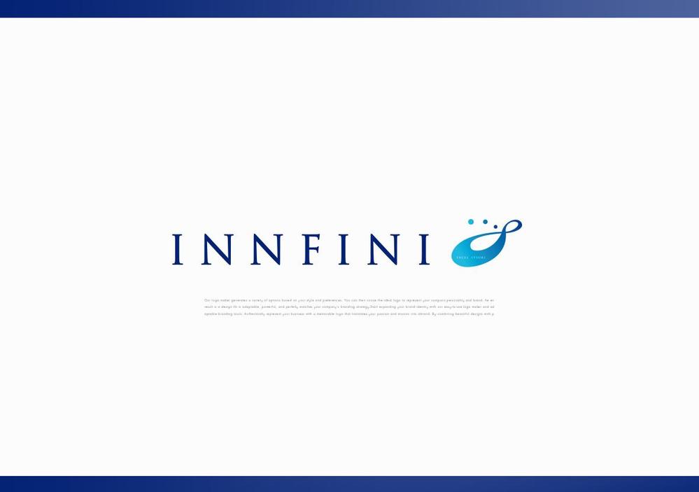 fujiseyooさんの事例・実績・提案 - クルーザー船名（INNFINI∞）のステッカーロゴデザイン | はじめましてこちらの ...